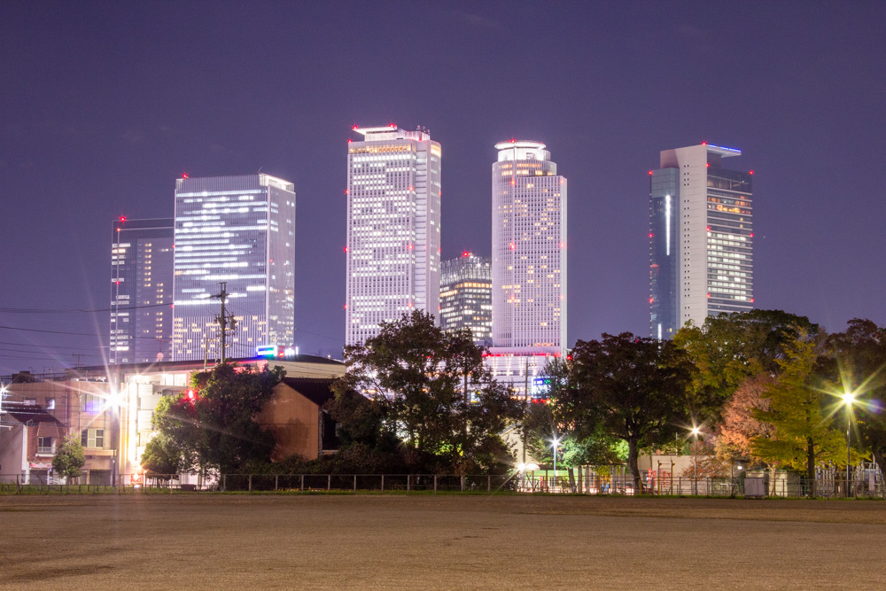 名古屋駅ビル群（0月）名古屋市中村区の観光・撮影スポットの名所 - 東海カメラマップ